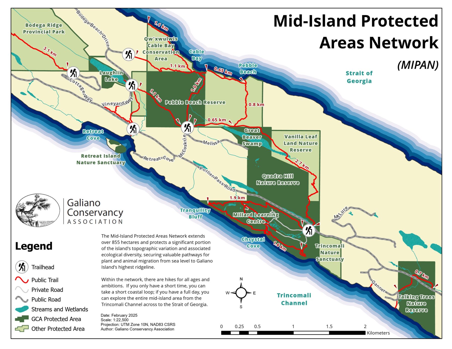 Maps and Brochures Archives | Galiano Conservancy Maps archive